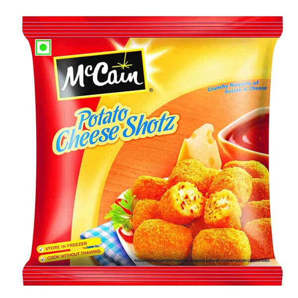 Buy McCain Potato Cheese Shots 400gm Online from Heat & Eat, Ready To ...